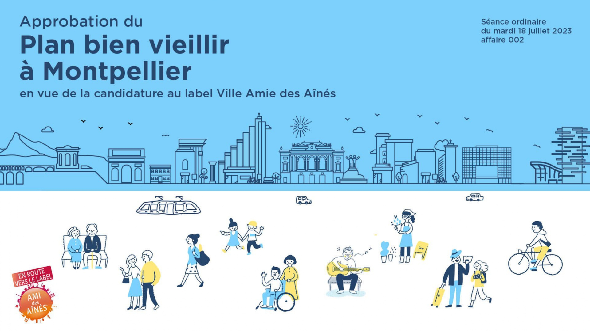 Un plan "Bien vieillir à Montpellier" pour les seniors - En Commun