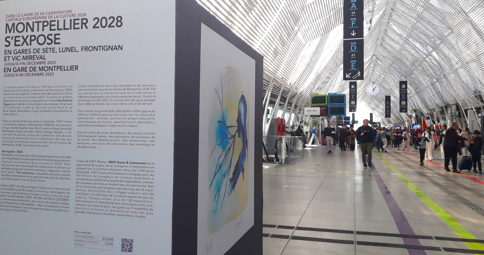 Montpellier 2028 : L'art de gare en gare - En Commun