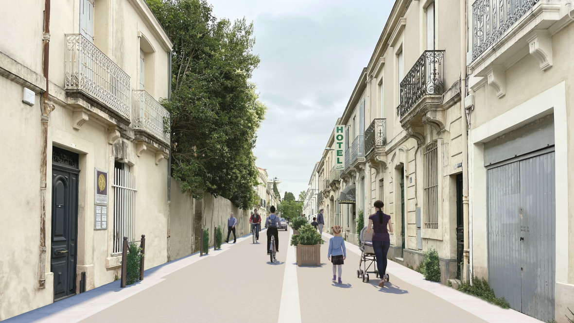 Rue Bonnard : des aménagements pour les piétons et les cyclistes - En ...