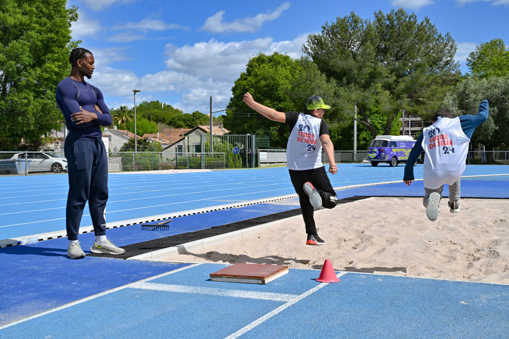 Les enfants fêtent les Jeux olympiques avec 100 % Philippidès - En Commun