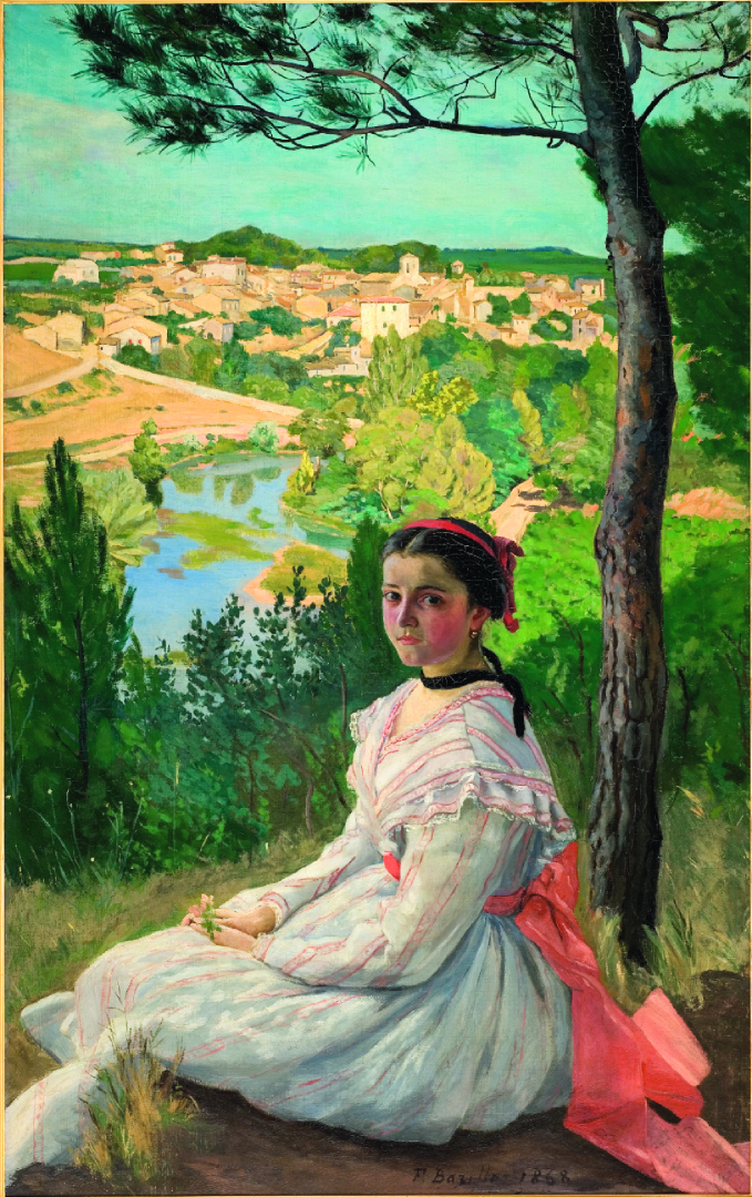 "Vue de village", un des chefs-d'œuvre de Frédéric Bazille - En Commun