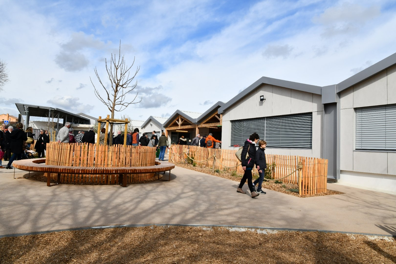 Sussargues : L'école Alain Barrandon inaugurée - En Commun